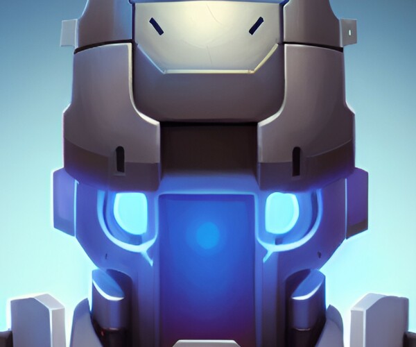 ArtStation - Bastion friendly watchbot 10k jpg collection Game Avatar | Artworks