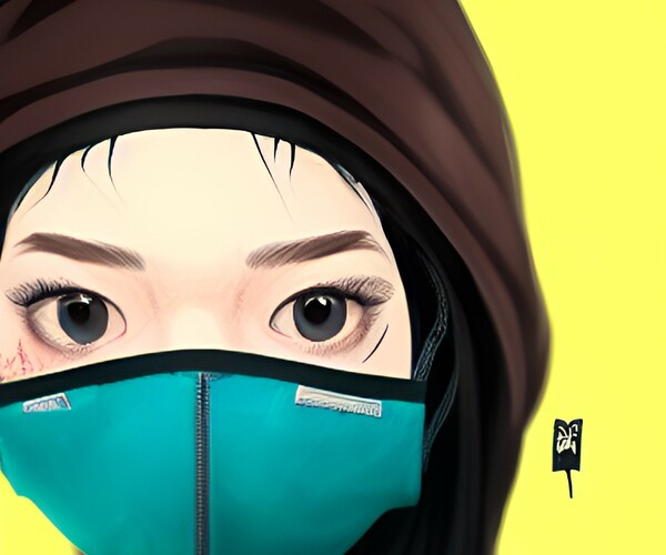 ArtStation - Punk Lady illustration 1800 jpg pack | Artworks