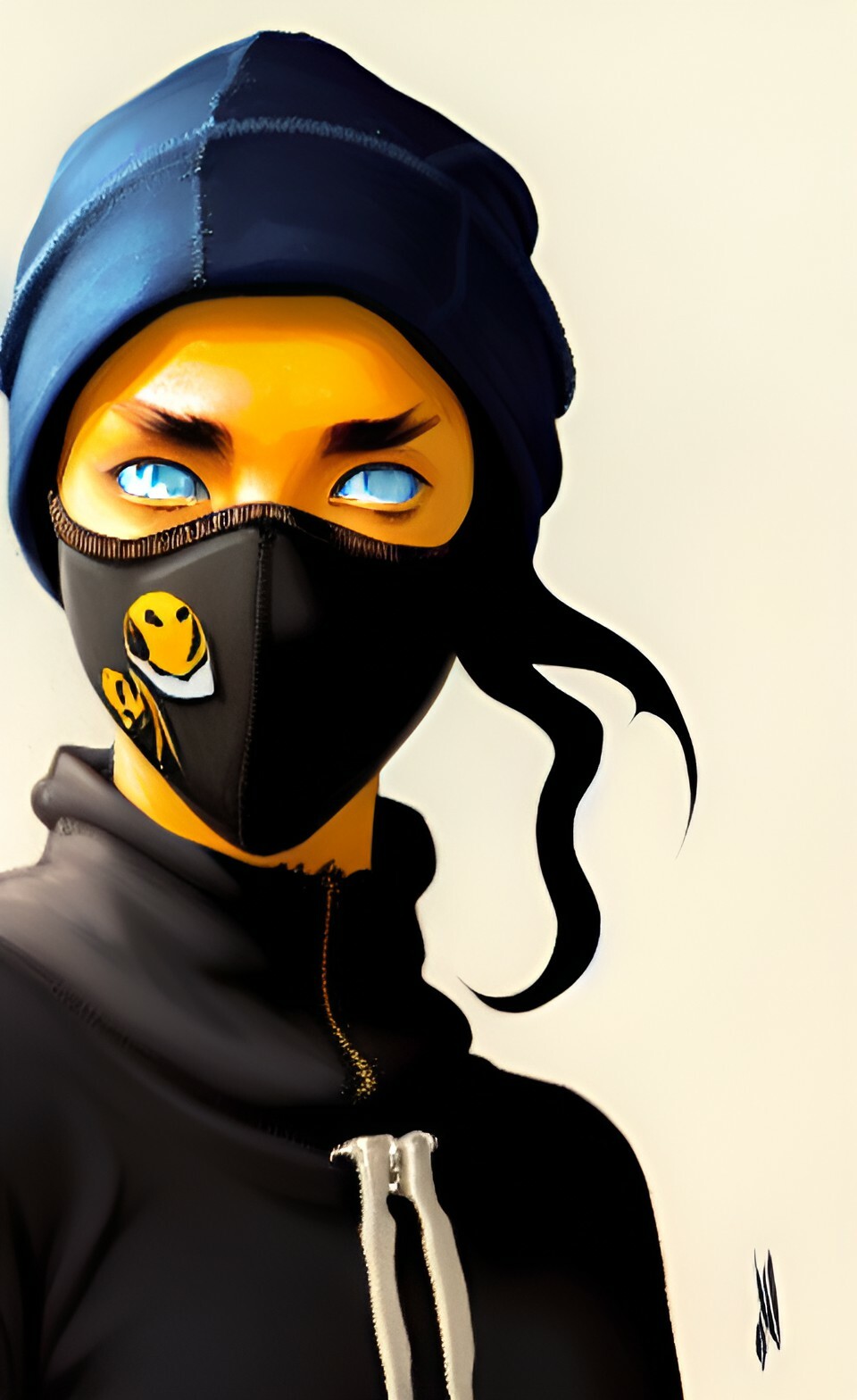 ArtStation - Punk Lady illustration 1800 jpg pack | Artworks