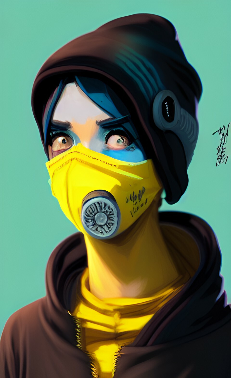 ArtStation - Punk Lady illustration 1800 jpg pack | Artworks