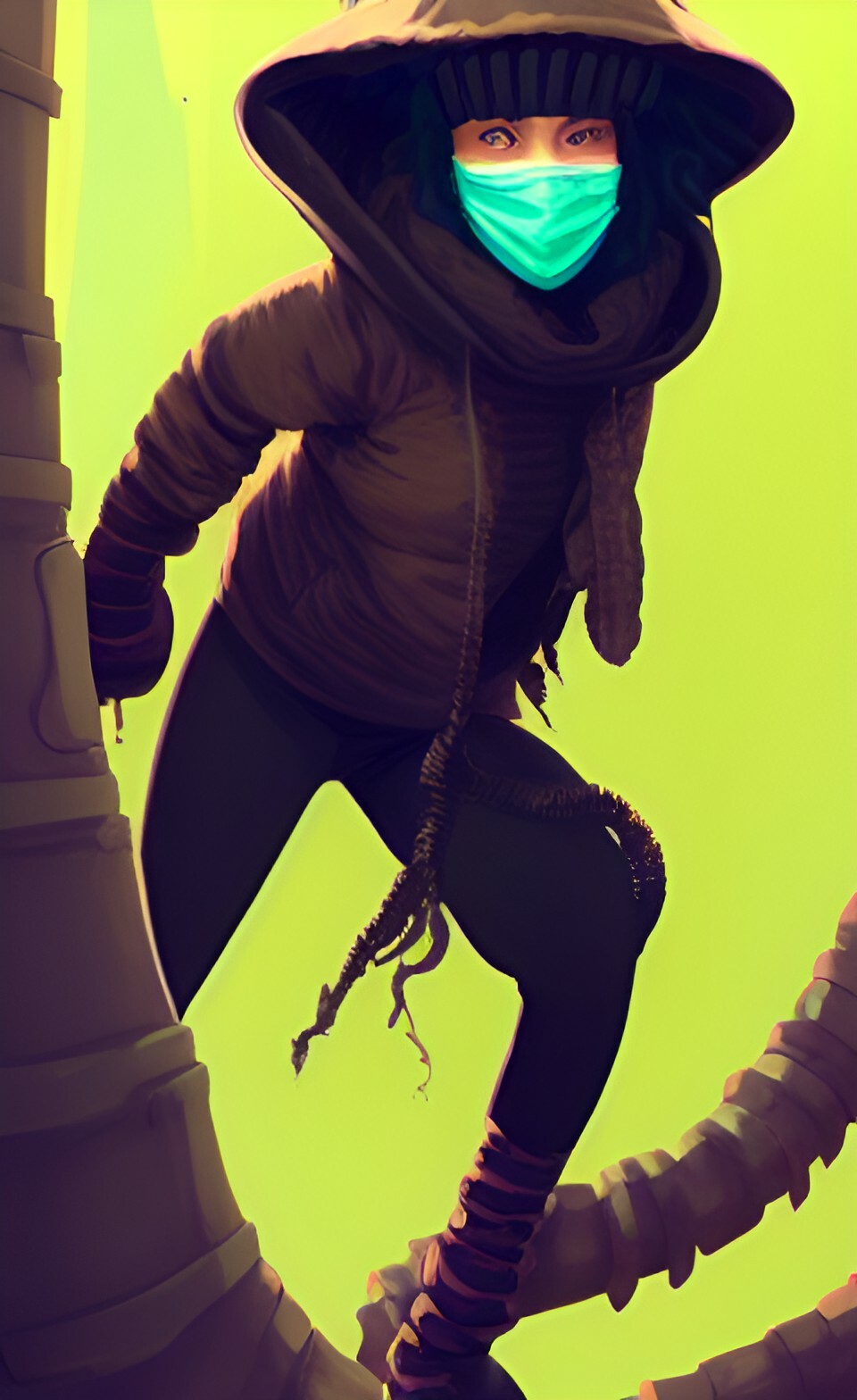 ArtStation - Punk Lady illustration 1800 jpg pack | Artworks