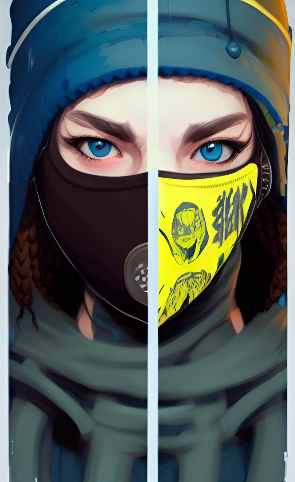 ArtStation - Punk Lady illustration 1800 jpg pack | Artworks