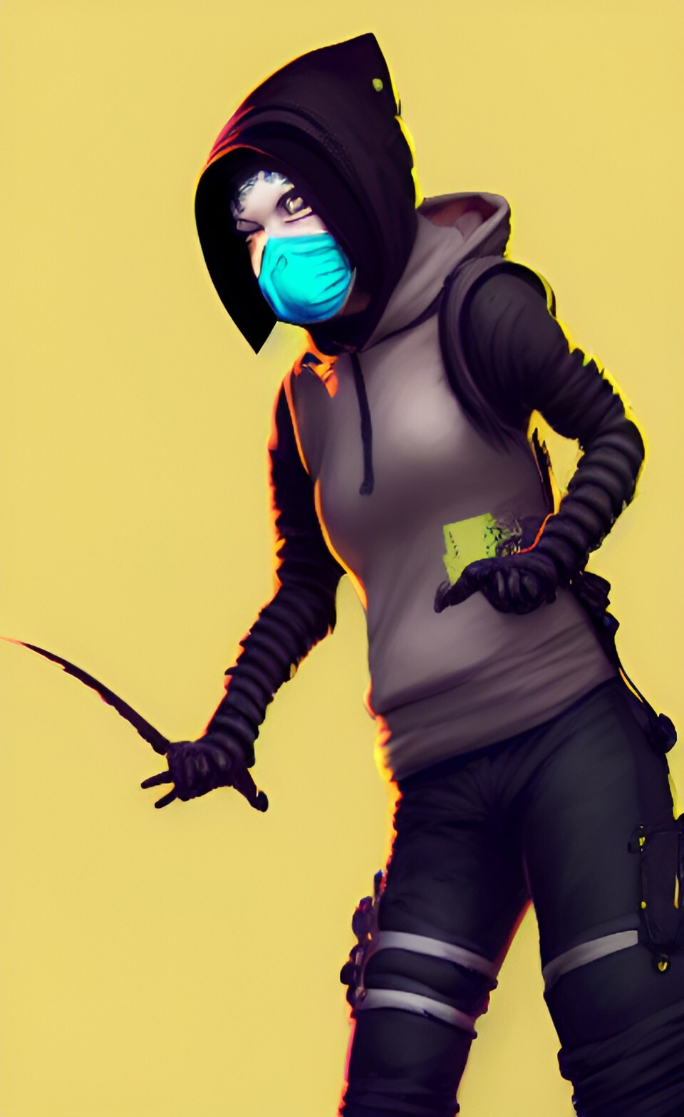 ArtStation - Punk Lady illustration 1800 jpg pack | Artworks