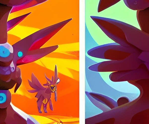 ArtStation - Legendary pokemon fanart 4k jpg Collection | Game Assets