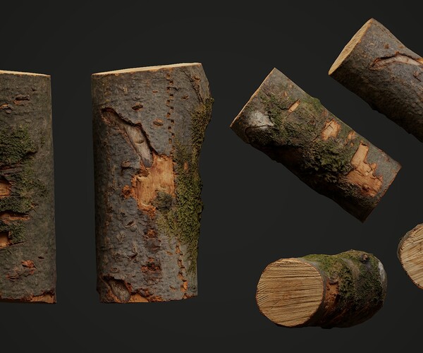 ArtStation - Chopped Wood Pack | Game Assets
