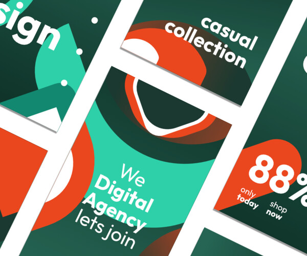 ArtStation - Social Media Kit Fresh Green | Artworks