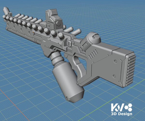 ArtStation - KV-District 9 AMR-B05 - 3D print ready | Resources