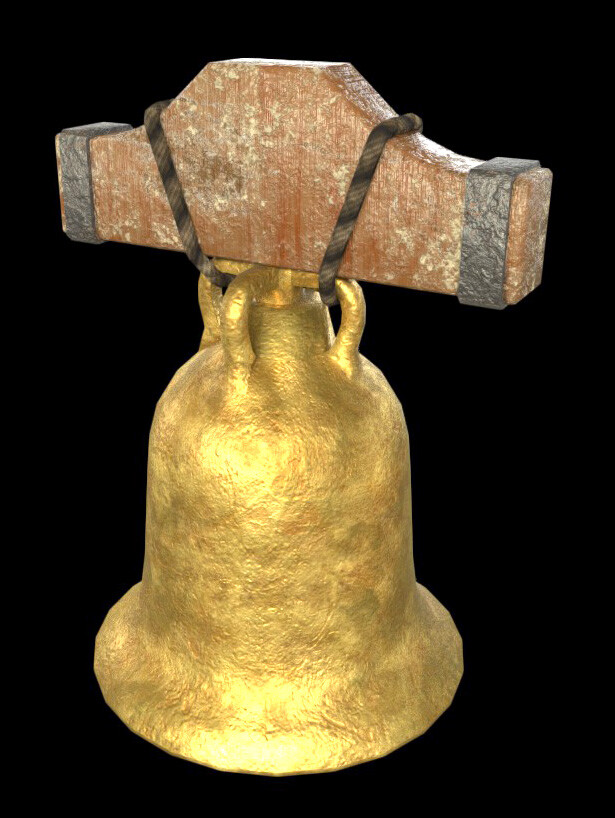 ArtStation - Bell 2 - PBR - Textured | Game Assets