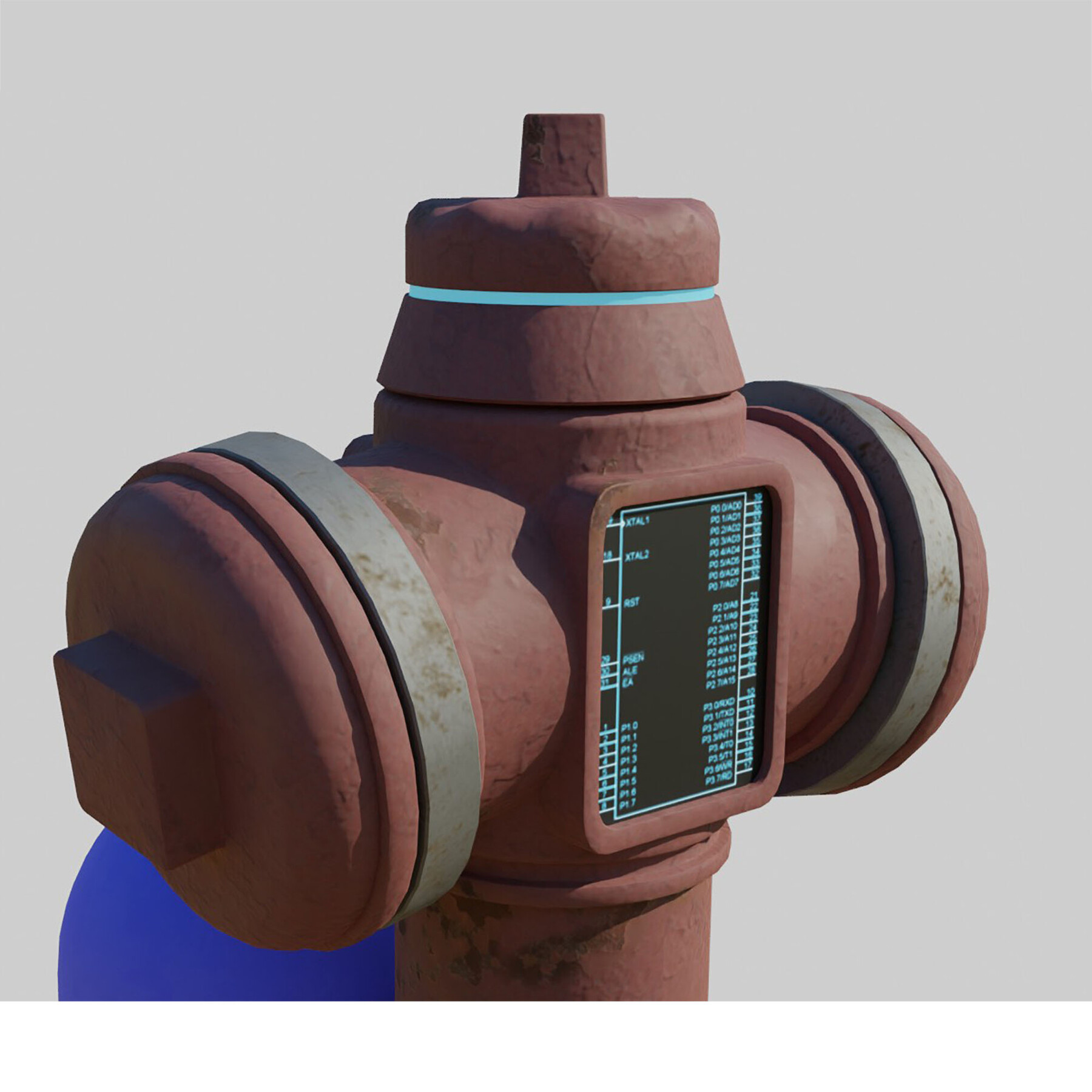 ArtStation - Cyberpunk Fire Hydrant | Resources
