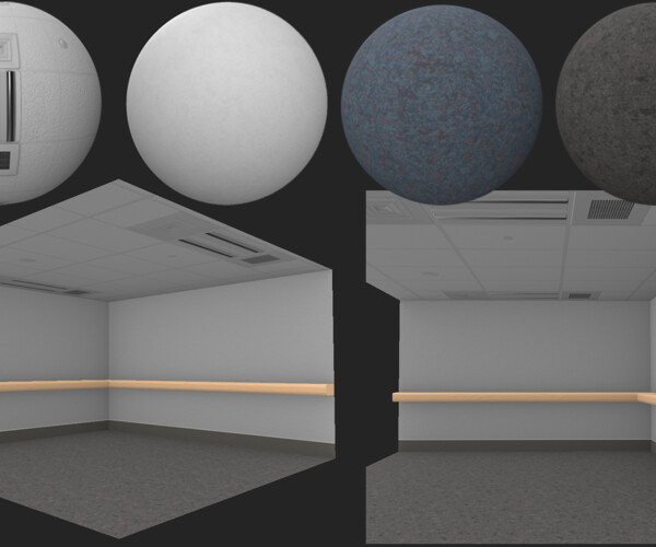 ArtStation - Business & Office Building Material Pack (21 Materials ...