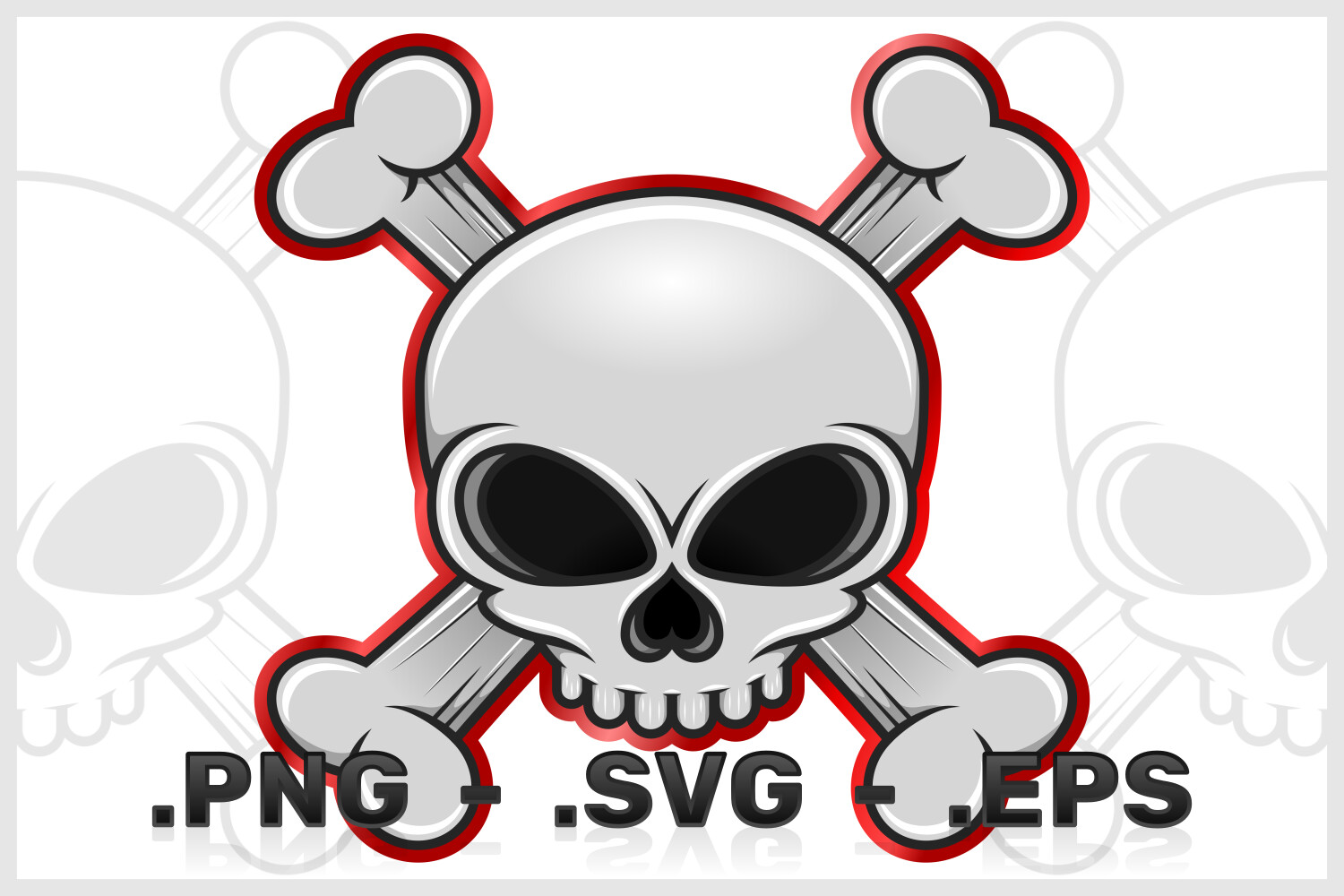 ArtStation - Skull Vector Design In Cartoon Style | Artworks
