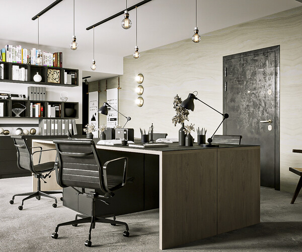 ArtStation - Office space design 04 | Resources