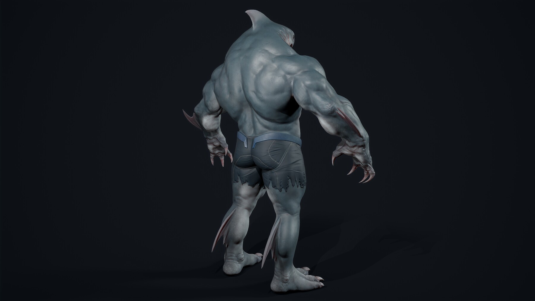 ArtStation - Sharkman | Game Assets