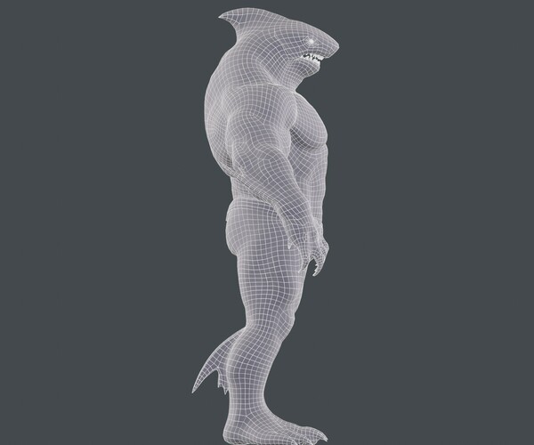 ArtStation - Sharkman | Game Assets