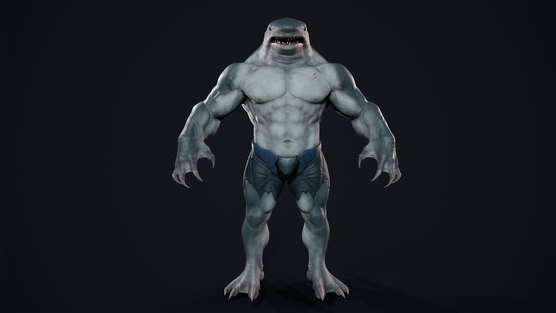 ArtStation - Sharkman | Game Assets