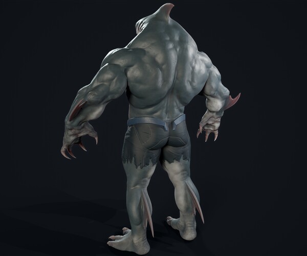 ArtStation - Sharkman | Game Assets