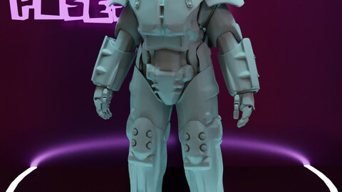 ArtStation - FALLOUT - X1 Power Armor | Resources