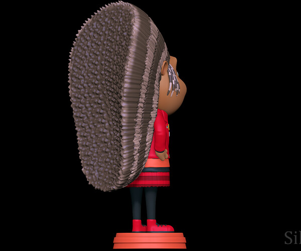 ArtStation - Ash - Sing 2 3D print model | Resources