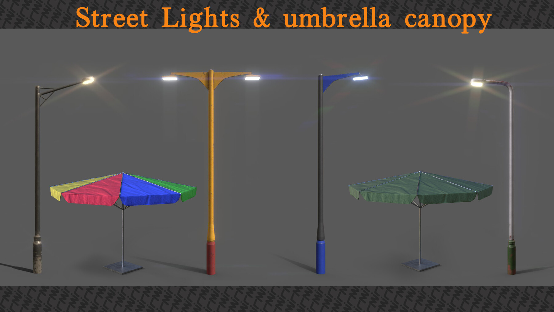 ArtStation - City Props (Low Poly) vol-1 | Game Assets