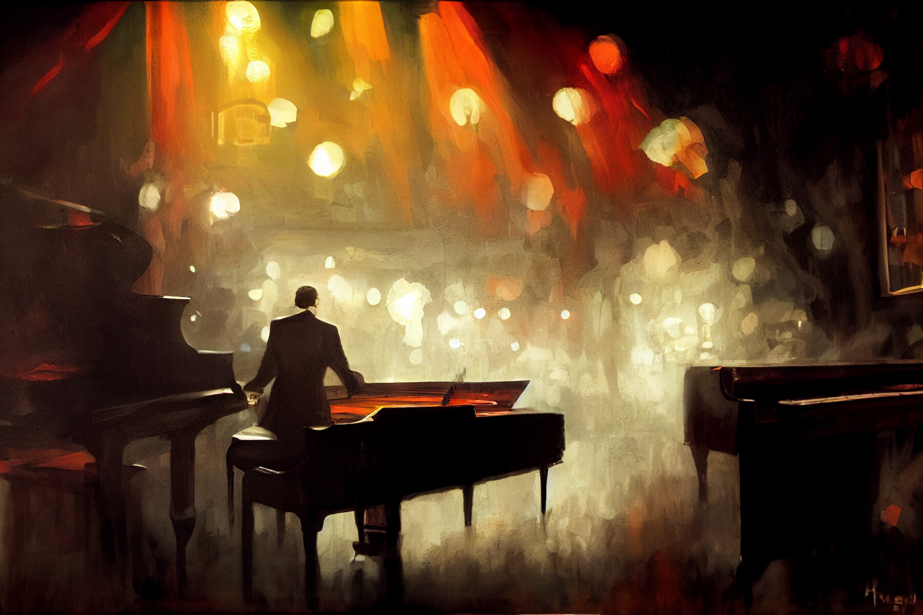 ArtStation - Piano man | Artworks