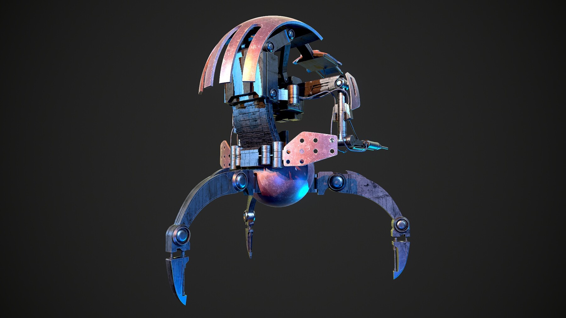 ArtStation - Droideka Star Wars | Game Assets