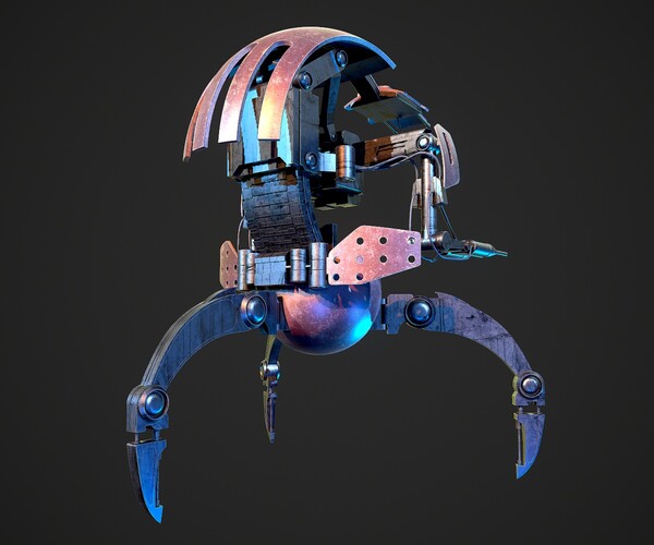 ArtStation - Droideka Star Wars | Game Assets