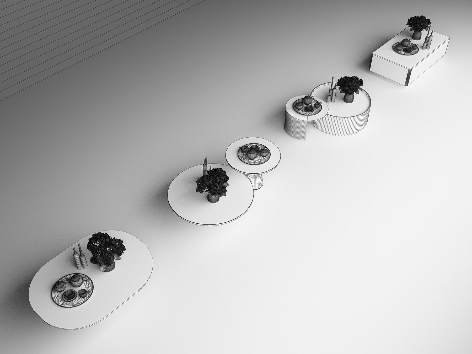 ArtStation - Coffee Table - Waiting Table - 005 | Resources