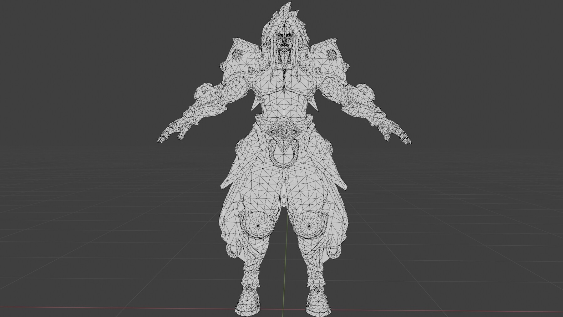 ArtStation - armour - monster - worrior - gamechar | Game Assets