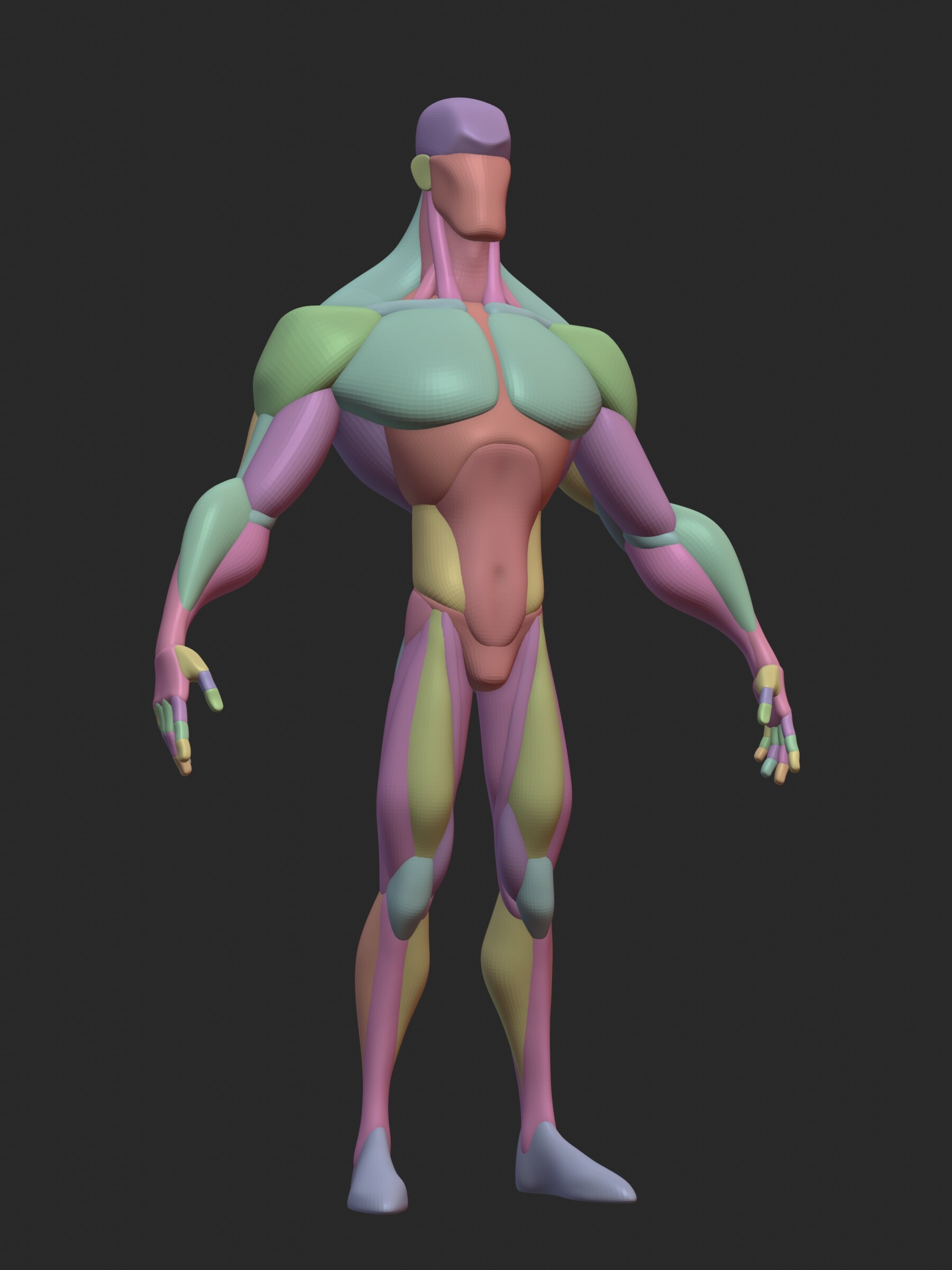 ArtStation - Stylized Super Hero Blockout | Resources