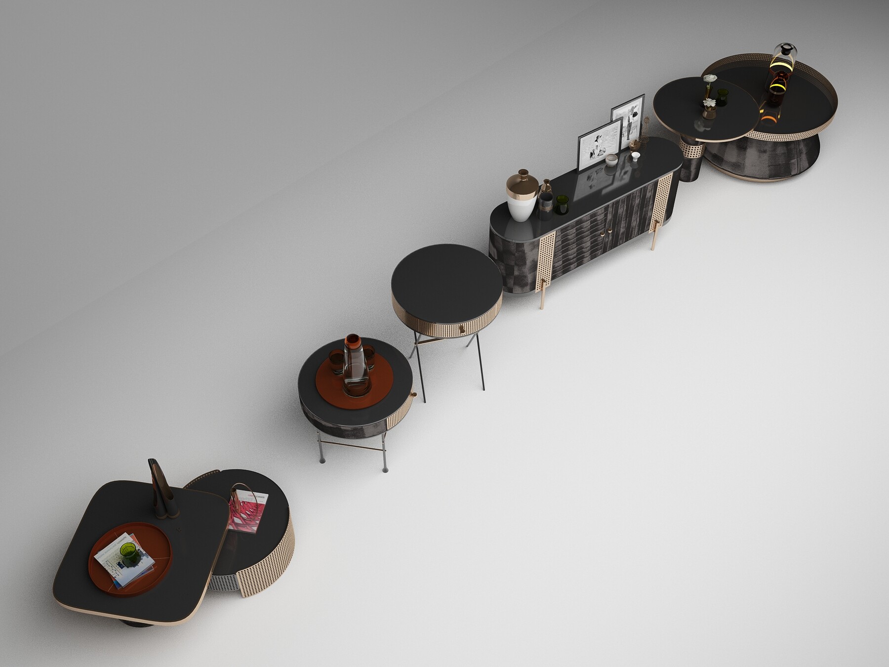 ArtStation - Coffee Table - Waiting Table - 009 | Resources