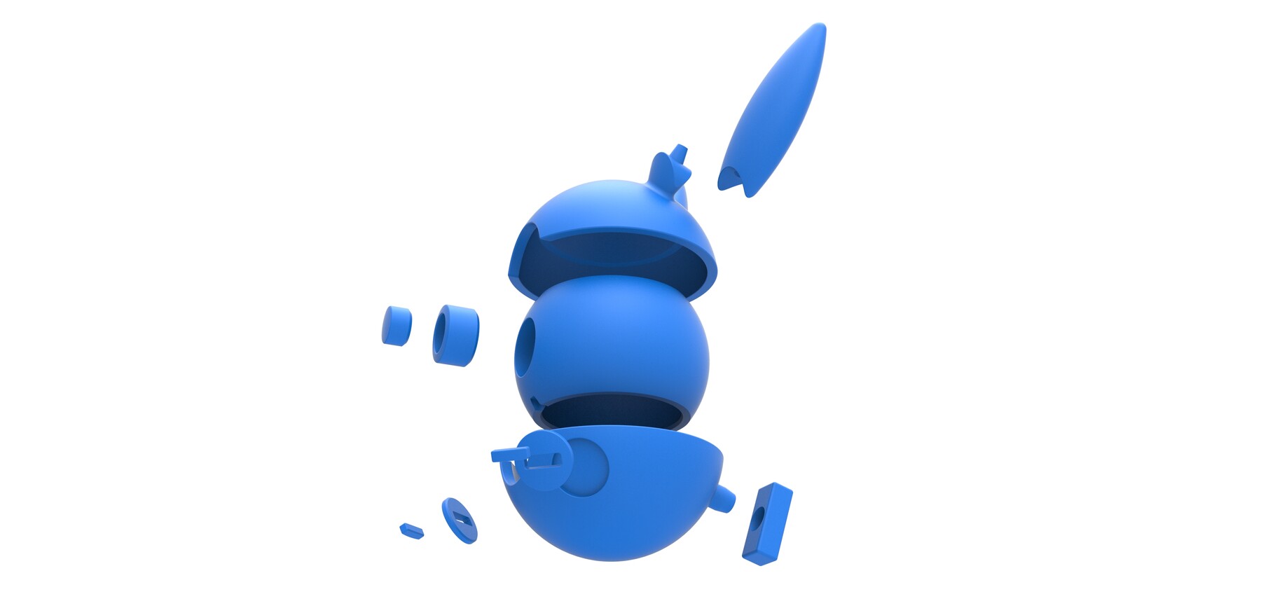 ArtStation - 3D printable Minun orb | Resources