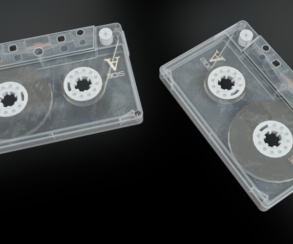 ArtStation - Cassette Tape and Case Collection | Resources