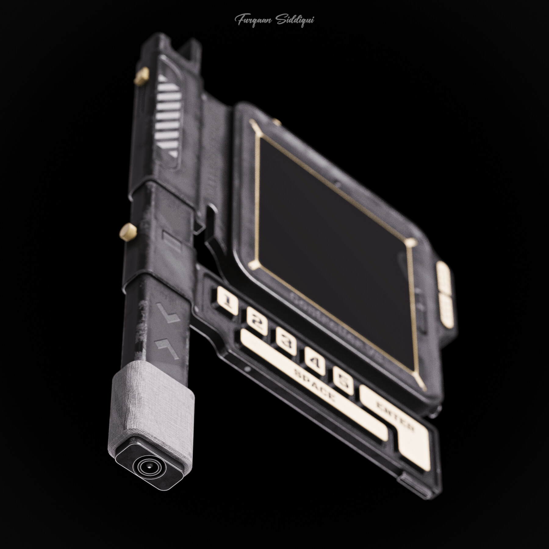 ArtStation - Sci-Fi Controller V5 | Game Assets