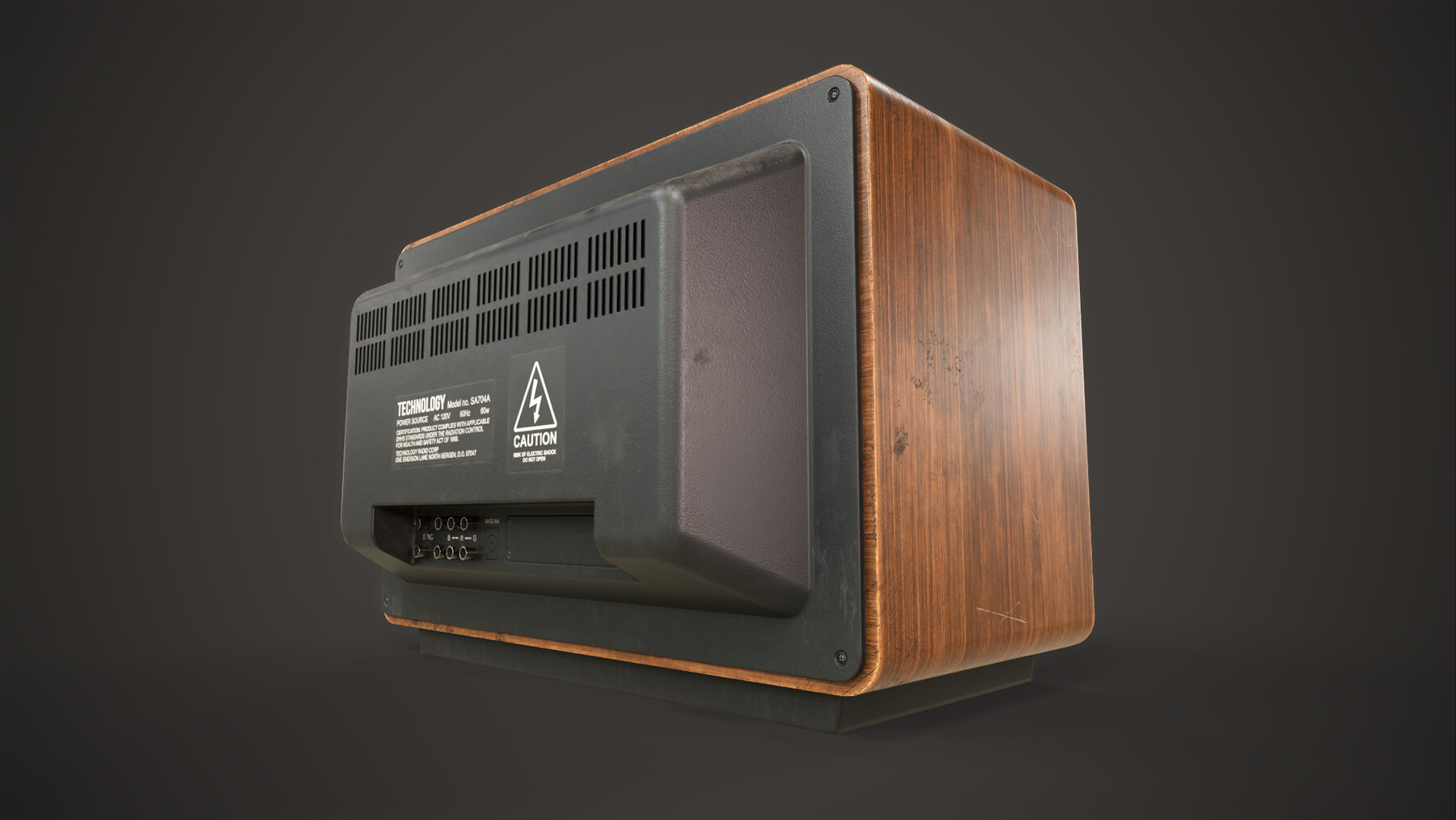 ArtStation - Vintage TV | Game Assets