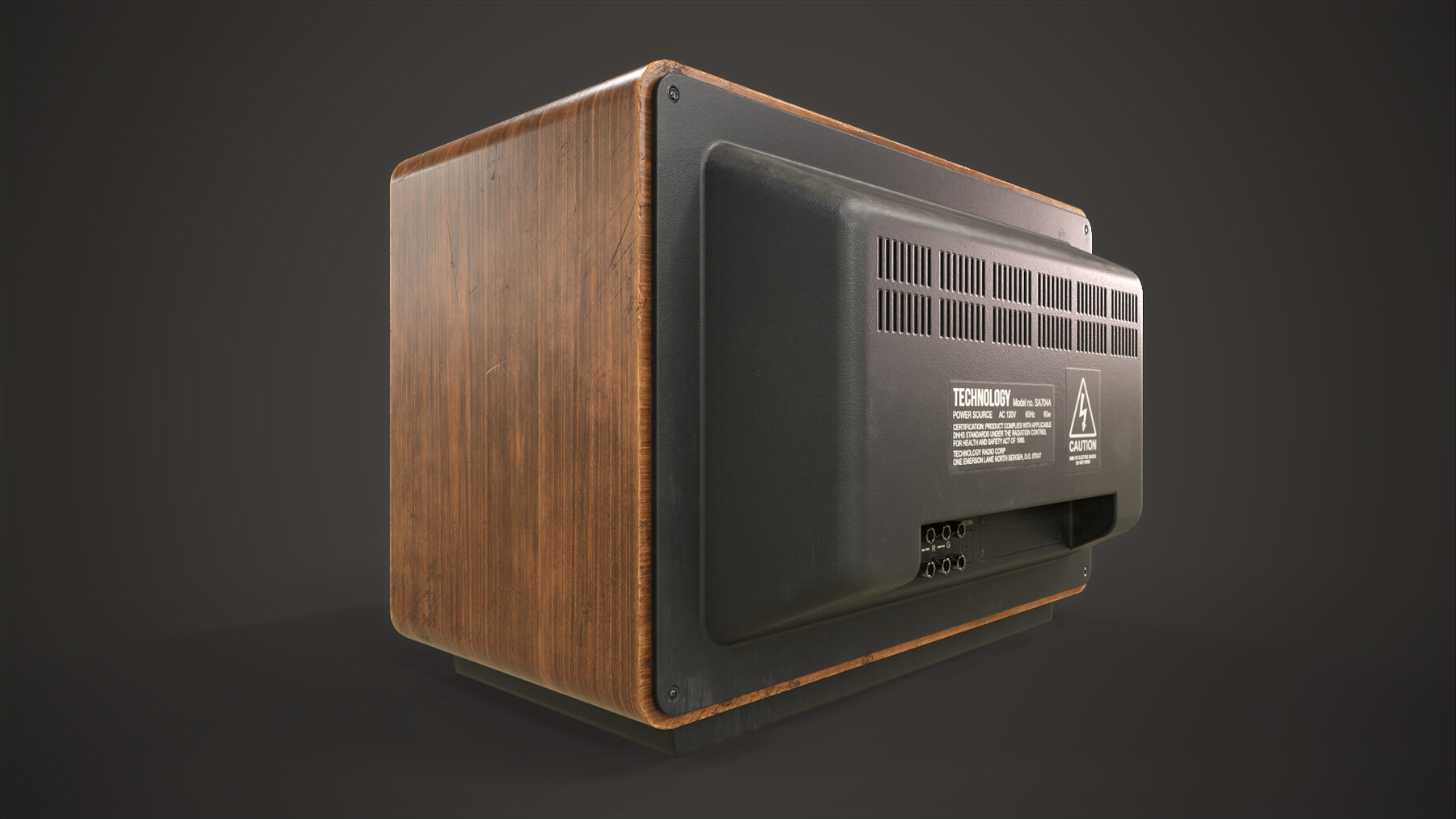 ArtStation - Vintage TV | Game Assets