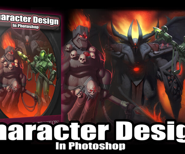ArtStation - Character Design In Photoshop | Tutorials