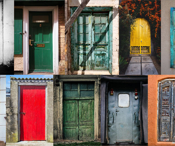 ArtStation - 225 Resource pictures of Door | Resources