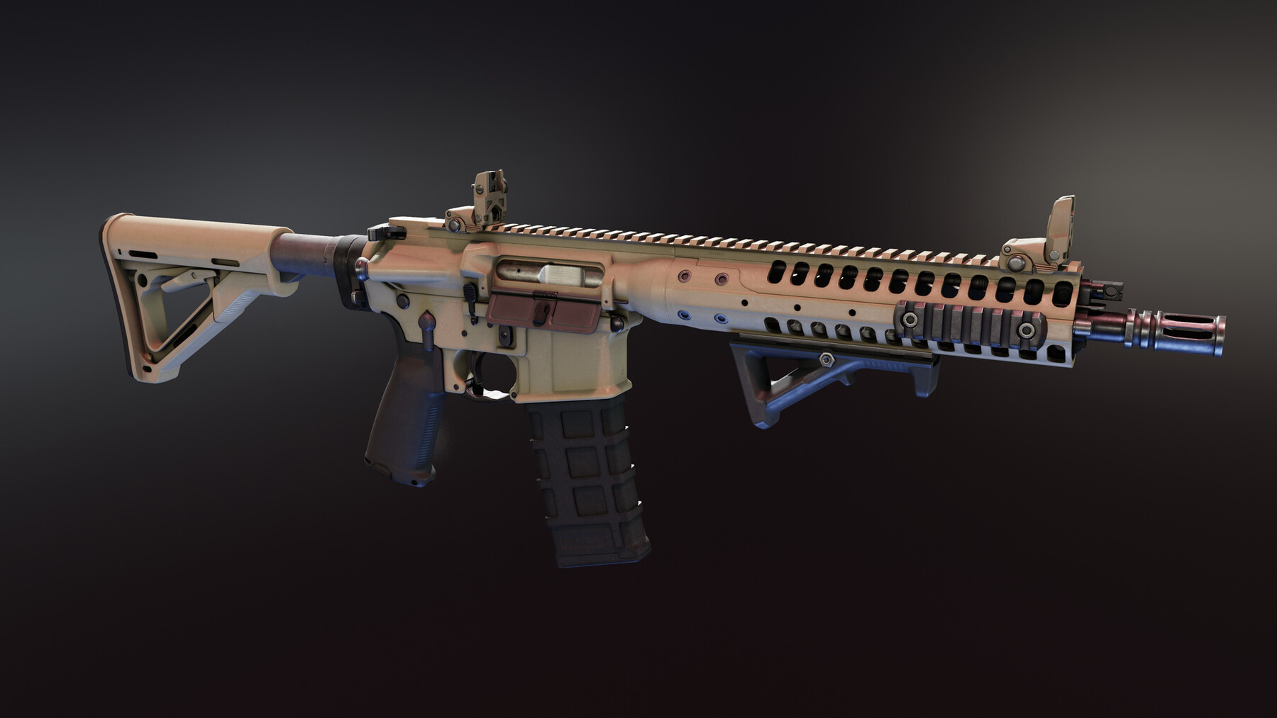 ArtStation - LWRC M6IC | Game Assets