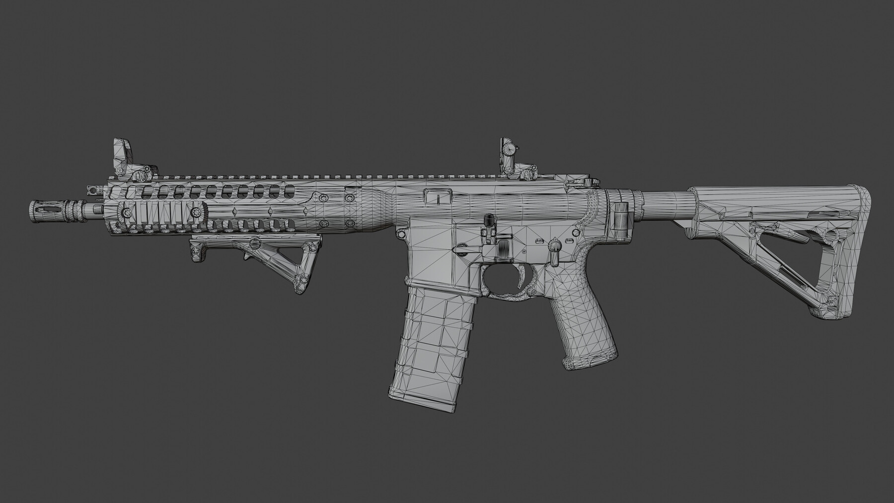 ArtStation - LWRC M6IC | Game Assets