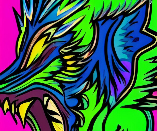 ArtStation - HyperShape Sticker Monster 5400 jpg collection | Artworks