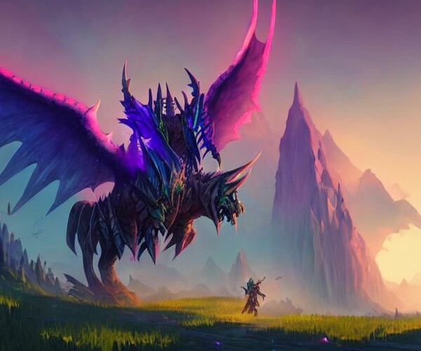 ArtStation - Mount Concept World Of Warcraft 3500 jpg DragonFlight ...