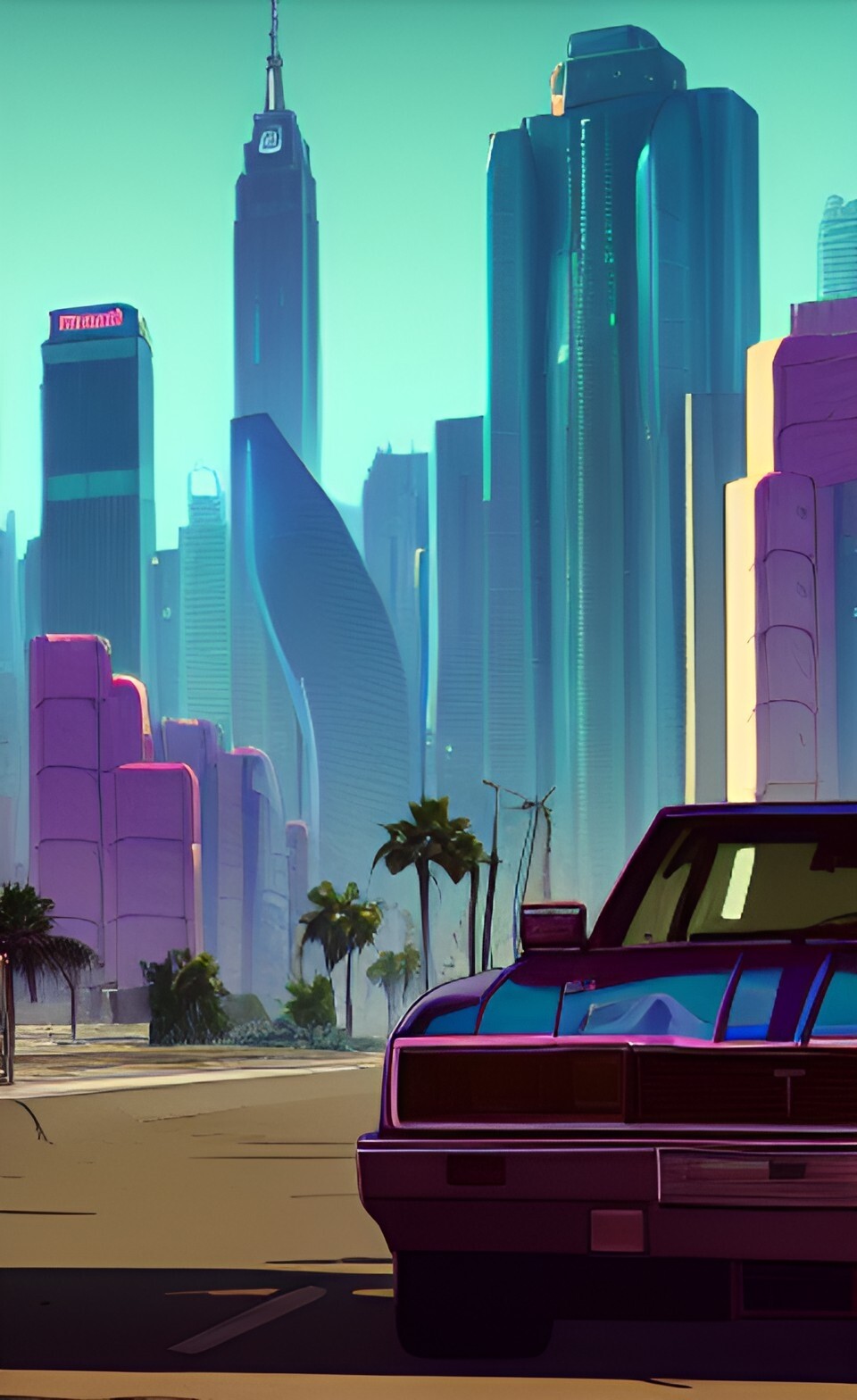 ArtStation - Gta Screen City 1800 jpg Background pack collection | Artworks
