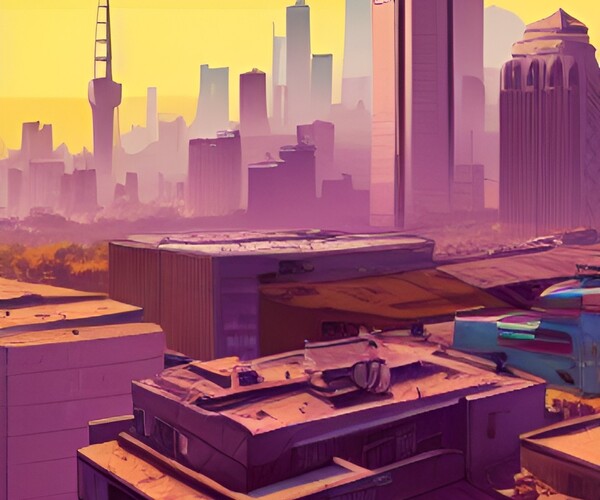 ArtStation - Gta Screen City 1800 jpg Background pack collection | Artworks