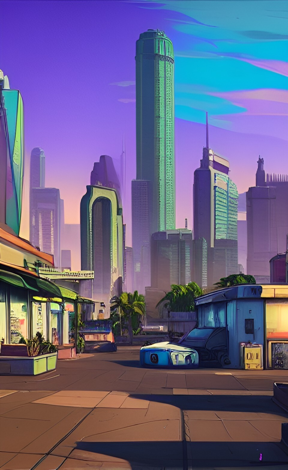 ArtStation - Gta Screen City 1800 jpg Background pack collection | Artworks