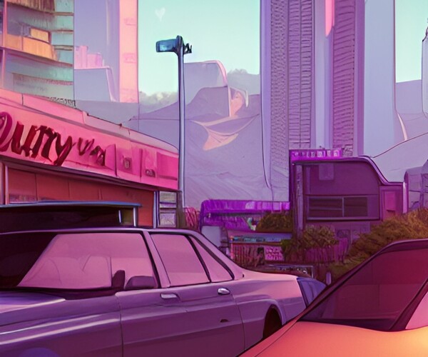 ArtStation - Gta Screen City 1800 jpg Background pack collection | Artworks