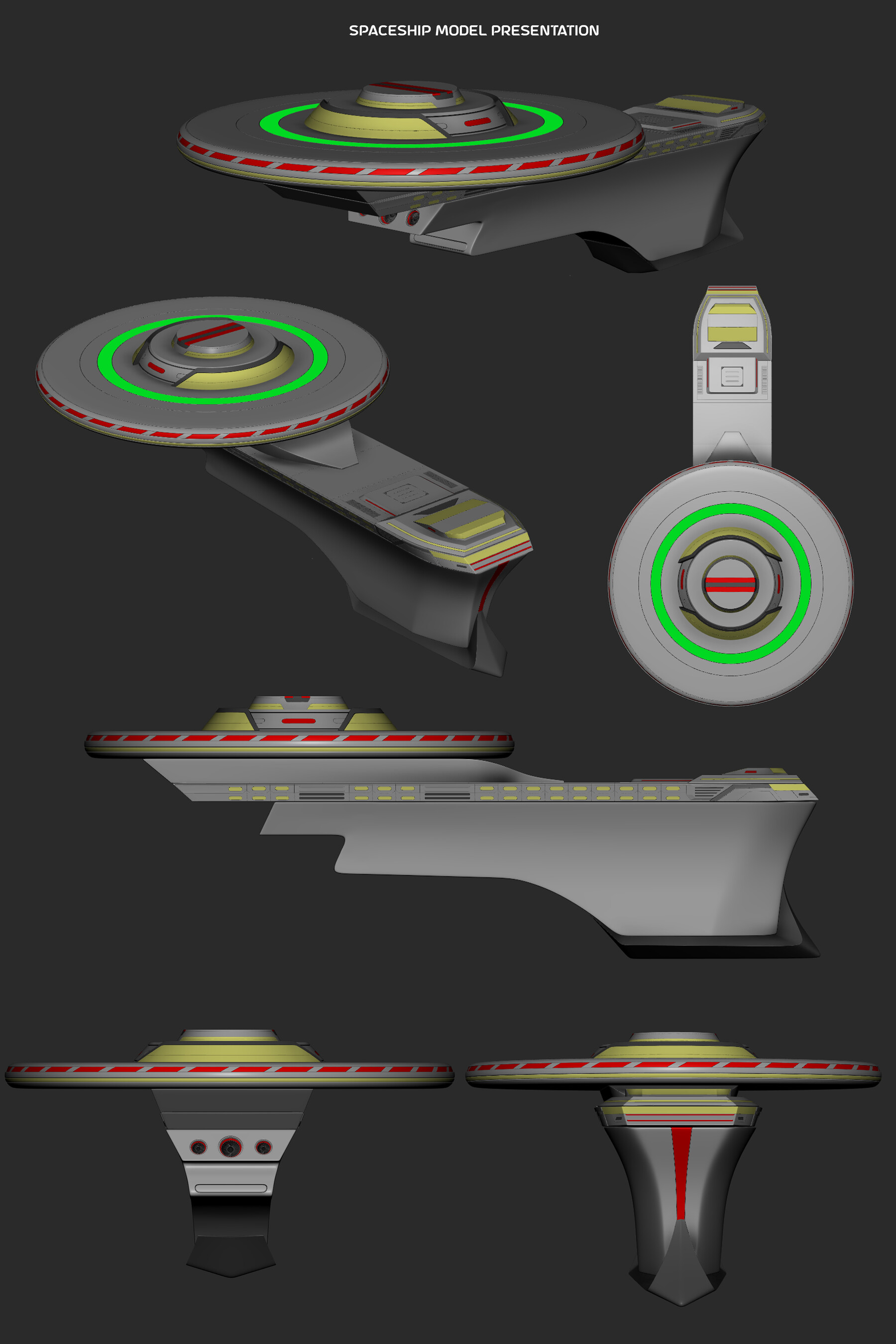 ArtStation - SpaceShip | Game Assets