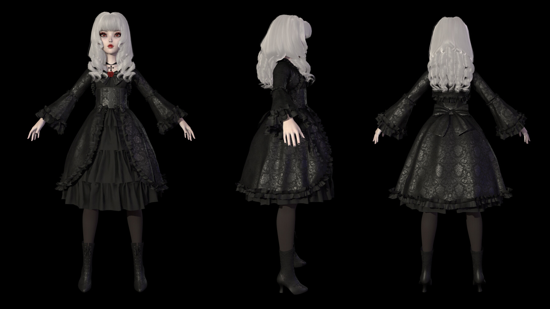 ArtStation - Vampire Loli | Game Assets