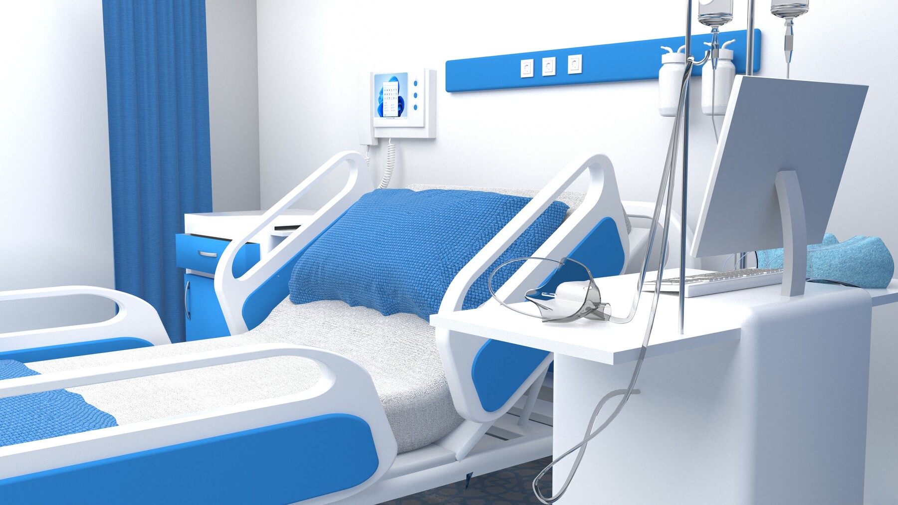 ArtStation - Hospital Room 4 - 4K | Resources