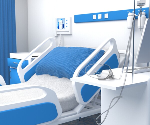 ArtStation - Hospital Room 4 - 4K | Resources