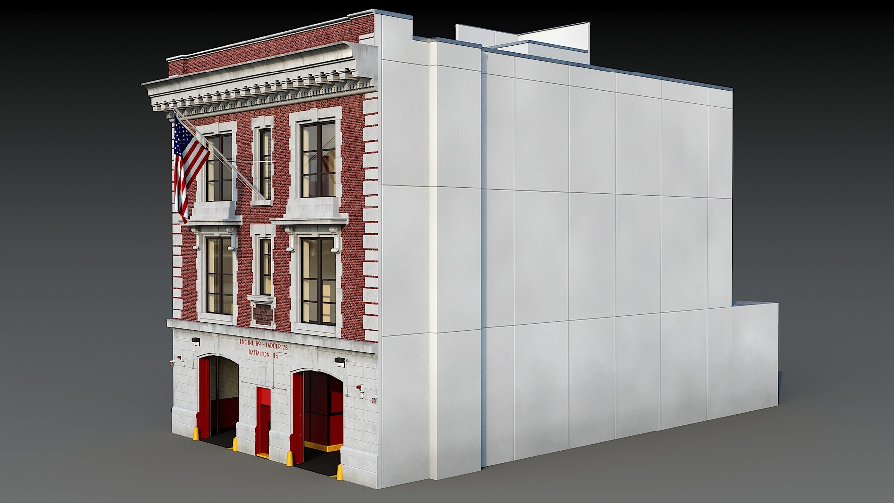 ArtStation - Firehouse FDNY | Game Assets